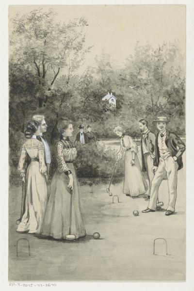 Croquet Definition, Meaning & Usage | FineDictionary.com